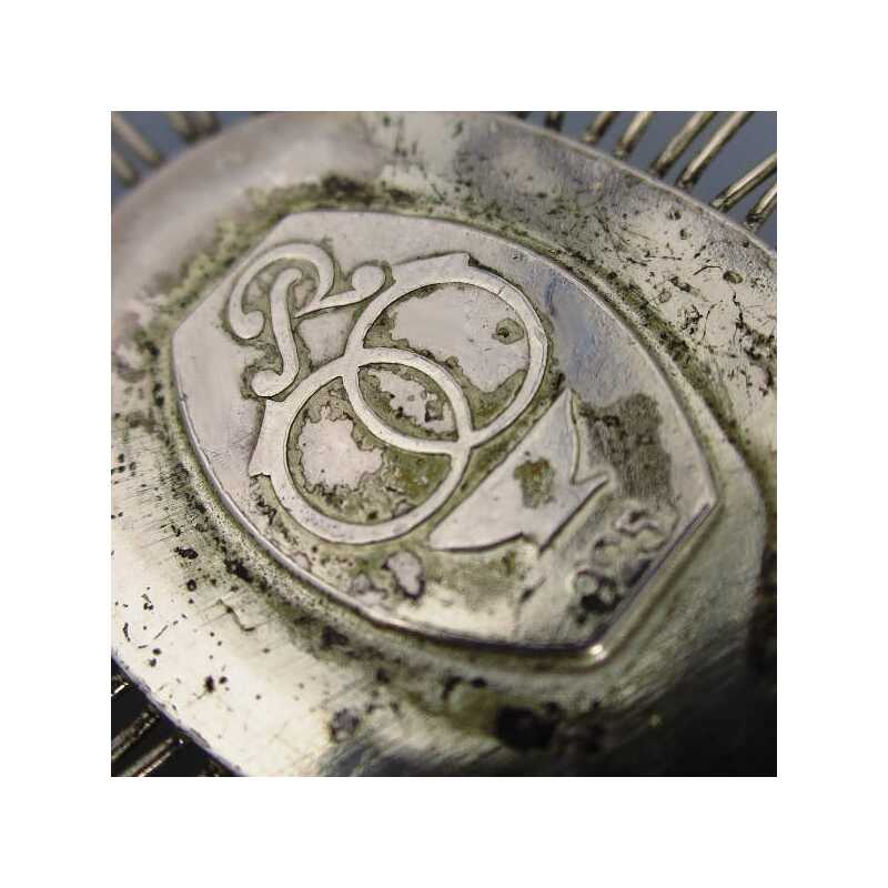 Großer Anhänger in Silber und Rosenquarz Adolf Regelmann Toni Riik ...